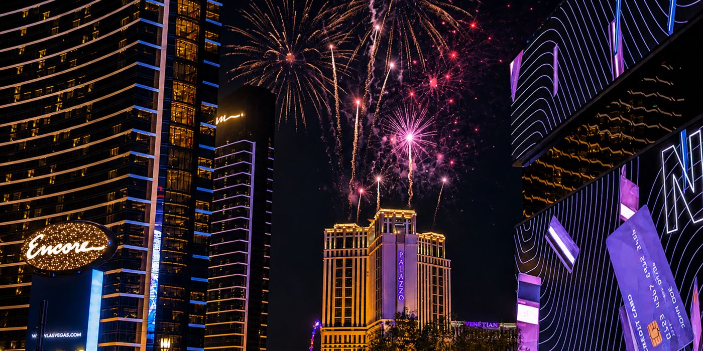 🎆🇺🇸 Las Vegas Lights Up America250 with Summer Fireworks Series ...